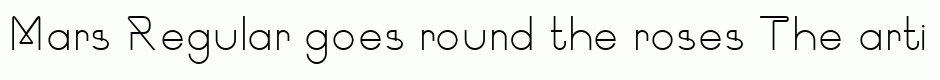 HelloFont - Fonts - Mars Regular