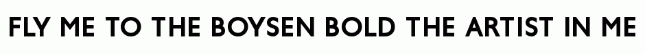 HelloFont - Fonts - Boysen