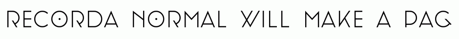 HelloFont - Fonts - Recorda - Recorda Normal