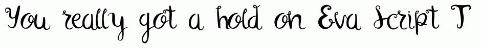 HelloFont - Fonts - Eva Script